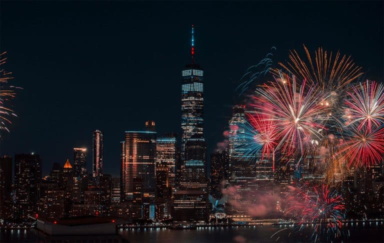Macy's 4th of July Fireworks in New York for Independence Day